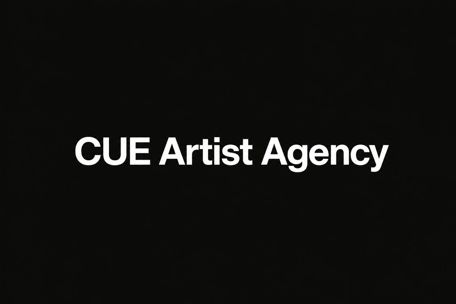 Apply for DJ Representation | CUE Artist Agency